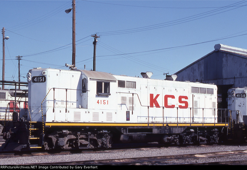 KCS GP7 #4151 - Kansas City Southern